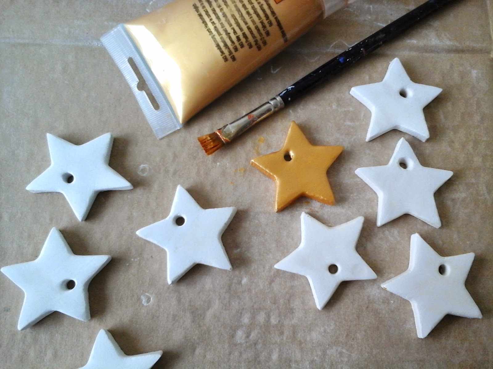 OnePerfectDay: Easy DIY Clay Star Tutorial