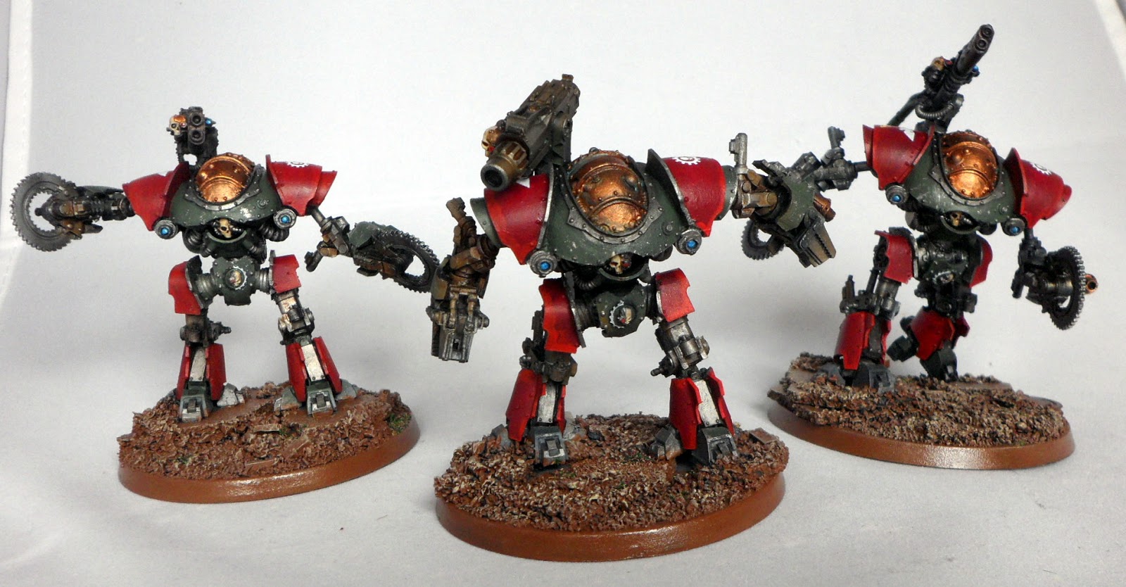 WeeMen: Mechanicum Castellax Battle-Automata w/ Mauler Bolt Cannon