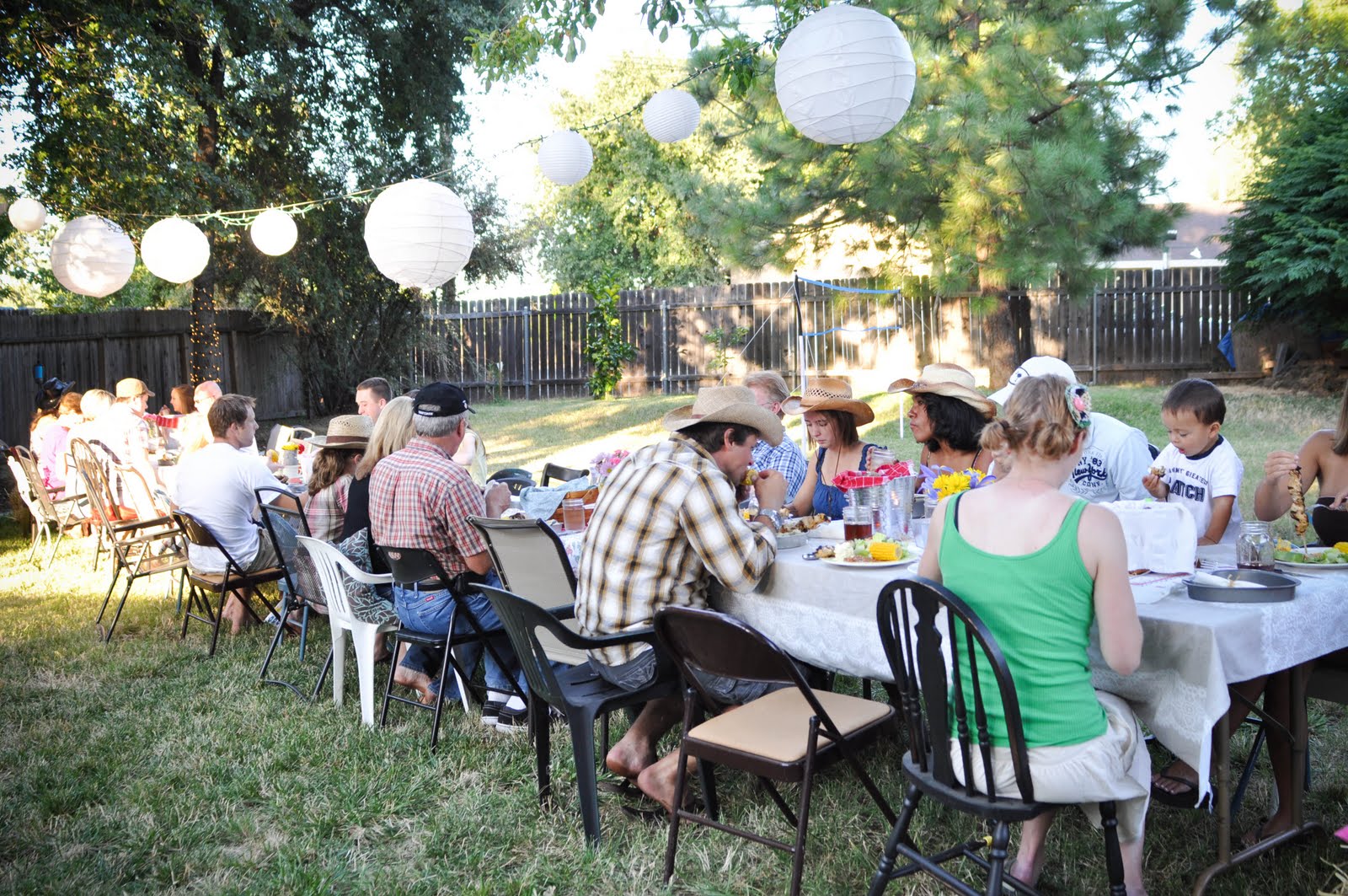 Domestic Fashionista: Country Backyard Birthday Party