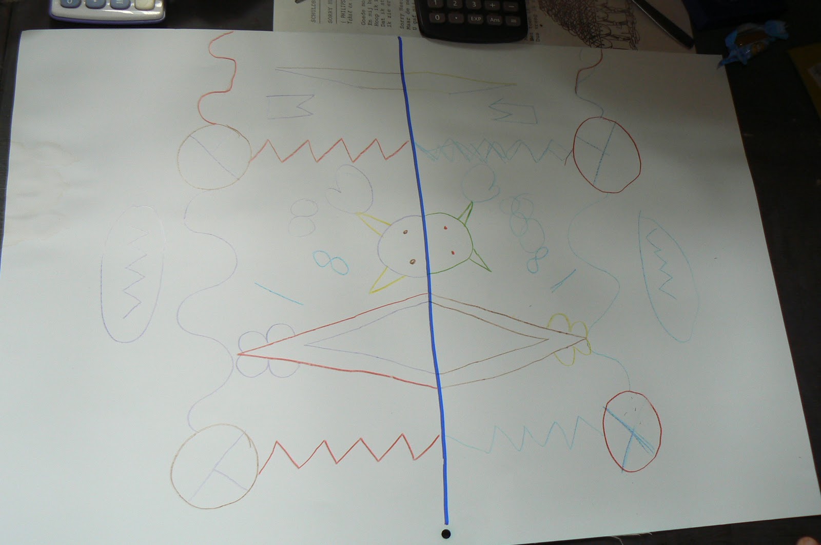 Orca: observar, recordar, crecer y aprender: dibujo simétrico