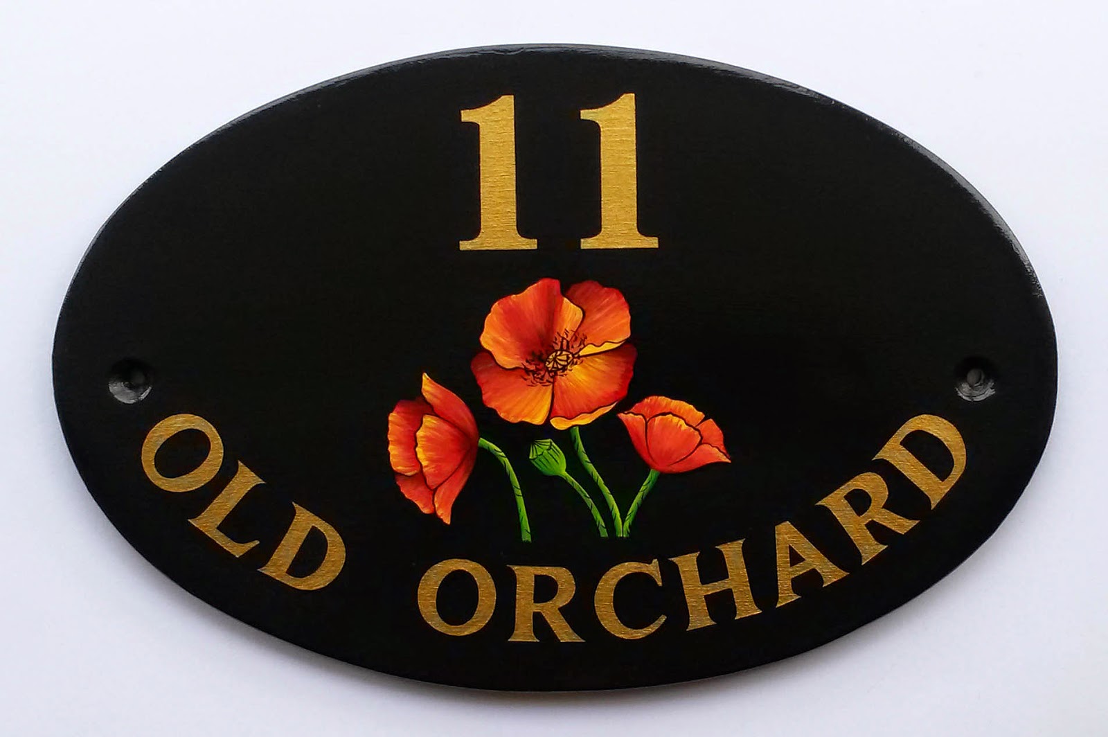 Hand Painted House Signs by Ceramic Art: House Signs, House Plaques and ...