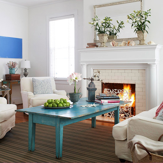New Home Interior Design: Add Color to Your Living Room