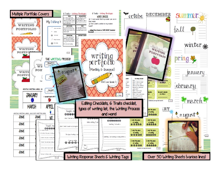 Student Writing Portfolios for the New School Year!