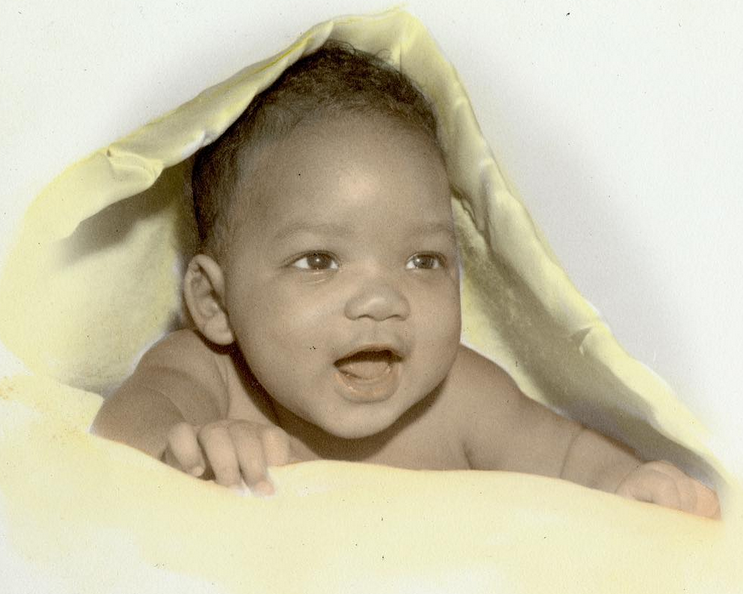 Will Smith shares sweet baby photo of himself...