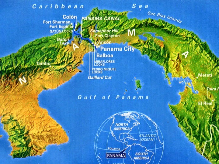 My Travel Blog: Panama Canal: Gatun Locks and Lake