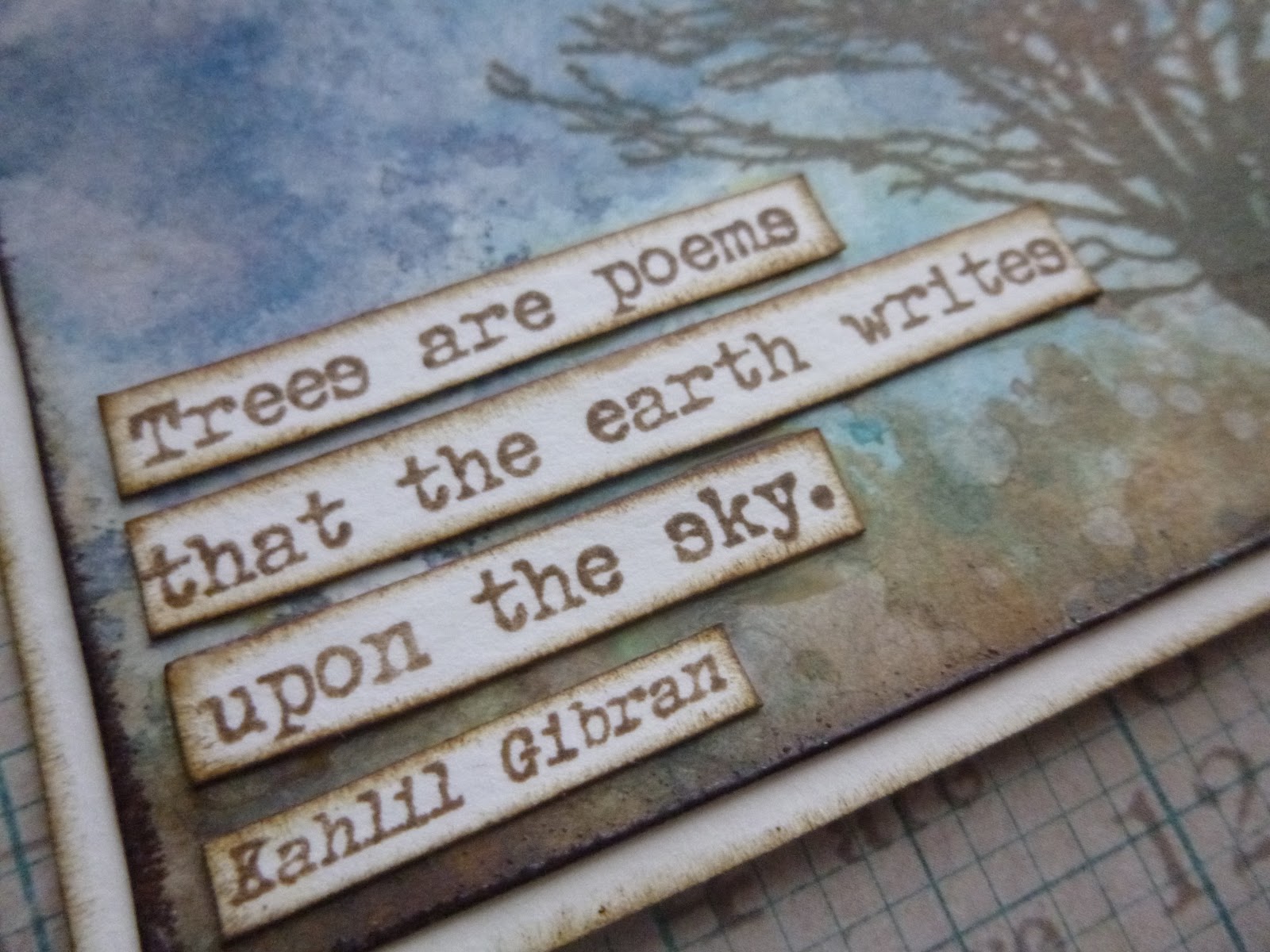 Words and Pictures: My New PaperArtsy Word Stamps