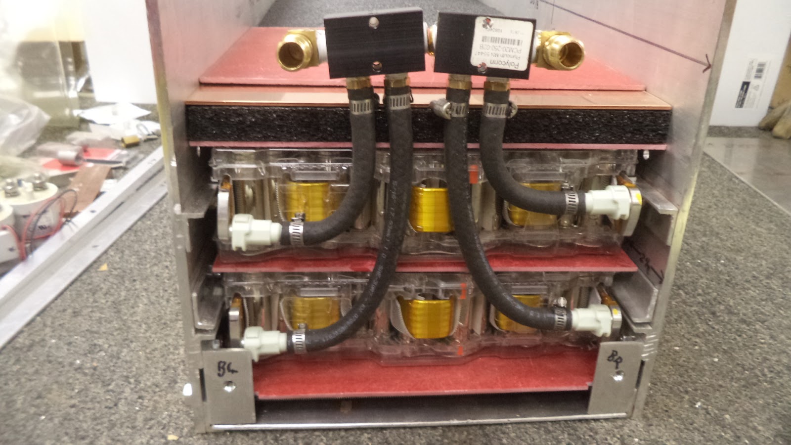 William's EV Bimmer 325i: Coolant Connections for Two 5.3 kWh Tesla ...