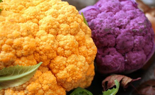 Galley Kitchen Gourmet: Roasted Multi-Colored Cauliflower
