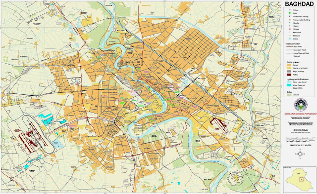 City Map of Baghdad