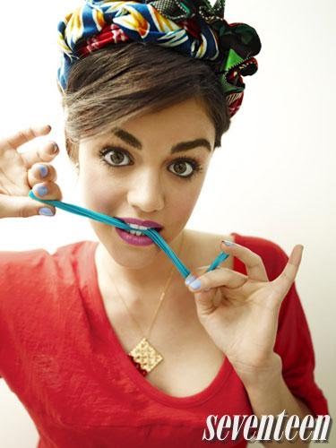 Gossip Freak Lucy Hale Covers Seventeen Magazine June 2011 Issue
