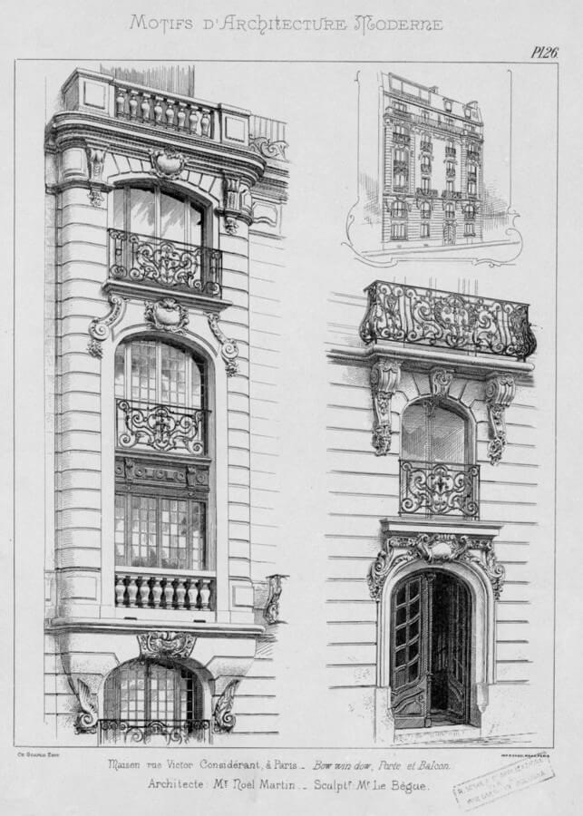 Neoclassical Architecture Sketch