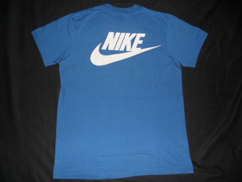 The Black Dickie's: Vintage Nike Blue Tag T shirt (SOLD)