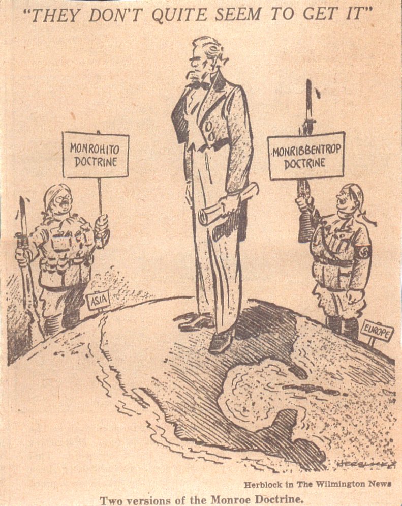 1941-1945. Wartime Political Cartoons