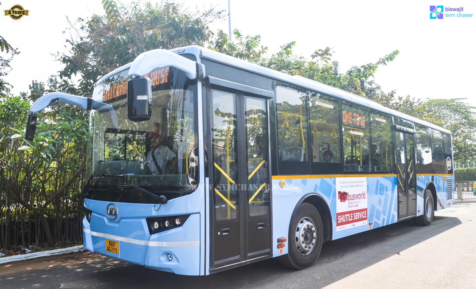 VOLVO UD Bus as Shuttle Service | Biswajit SVM Chaser