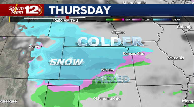 Ross' Blog: Chances for snow this week
