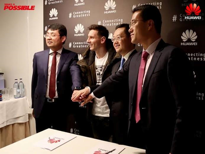 Connecting greatness, Lionel Messi joins the Huawei family of global ...
