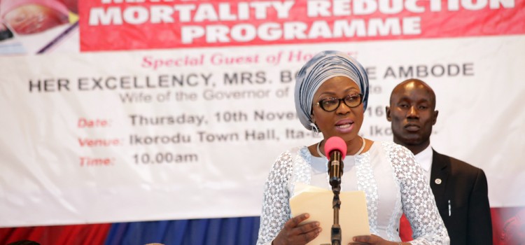 theelites : Bolanle Ambode Urges Expectant Mothers To Utilize ...