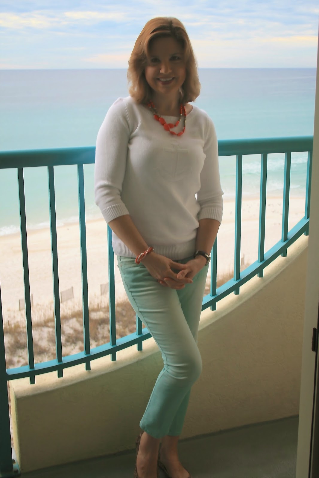 Amy's Creative Pursuits: Fashion Over Fifty: Winter Beach Wear