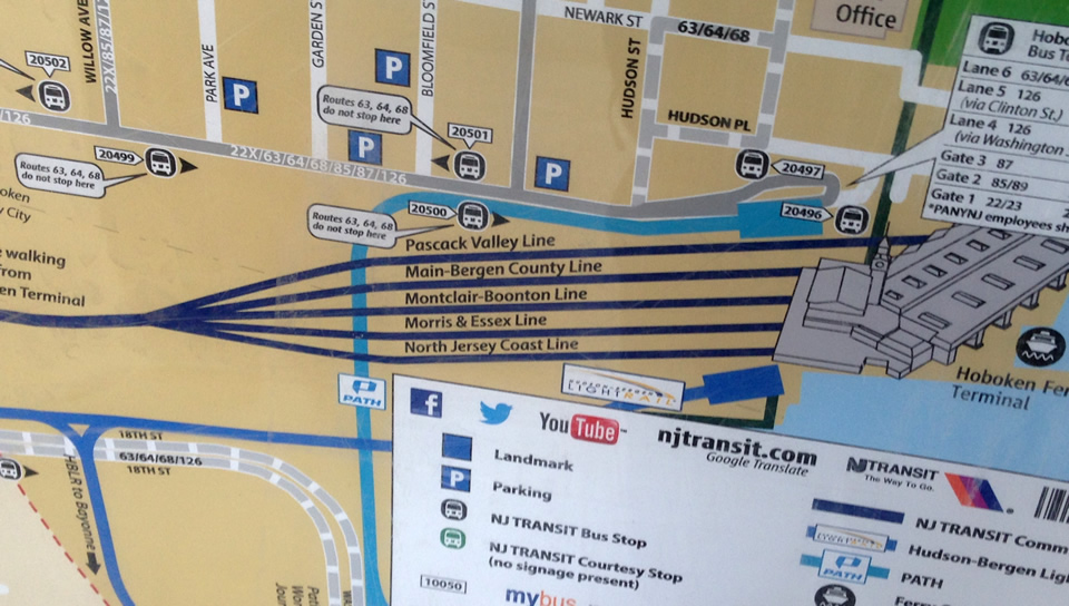 Rich's PedalPoint: Newport / Hoboken (what a beautiful railroad terminal!)