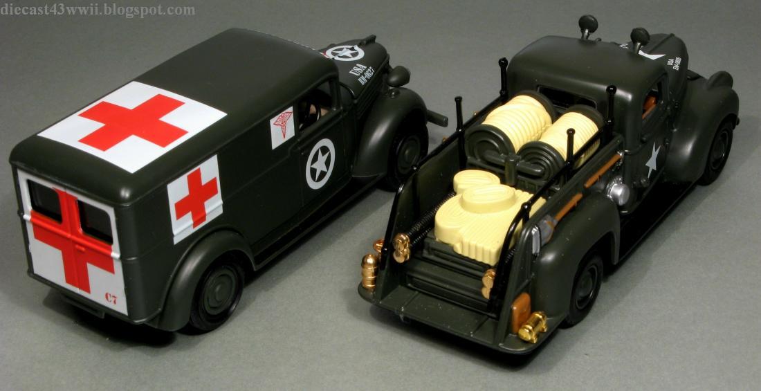 Military scale models: Chevrolet & GMC.Matchbox