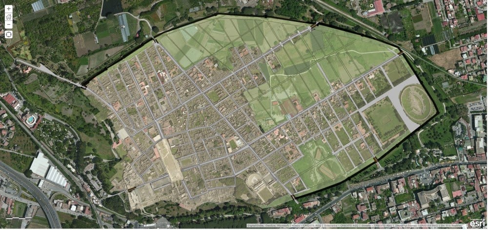 Blogging Pompeii: Pompeii: The First Navigation Map