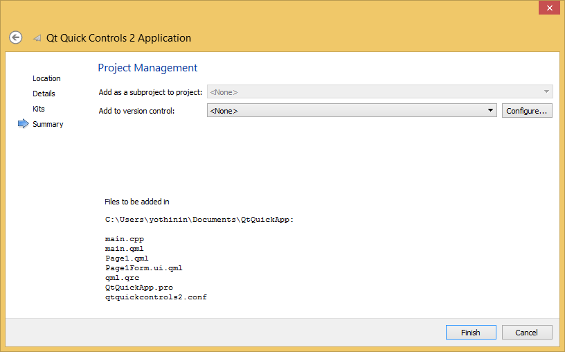 ControllerFromZero: Qt Quick Application