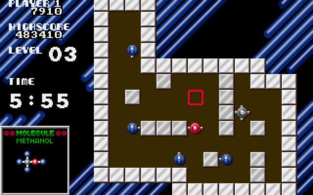 La Taberna de Grog: Atomix, el original videojuego de ingenio