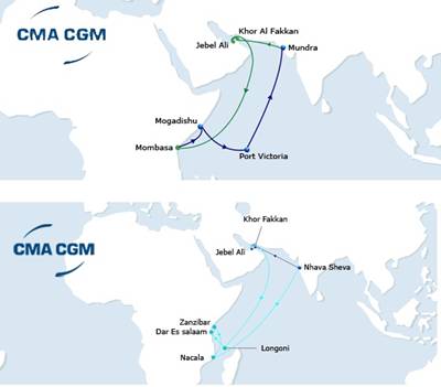 AFRICAN SHIPPING LINE: CMA-CGM ADJUSTS EASTERN AFRICAN ROUTE, MOGADISHU ...