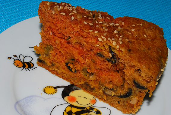 Bolo Salgado - Aprendiz Vegana