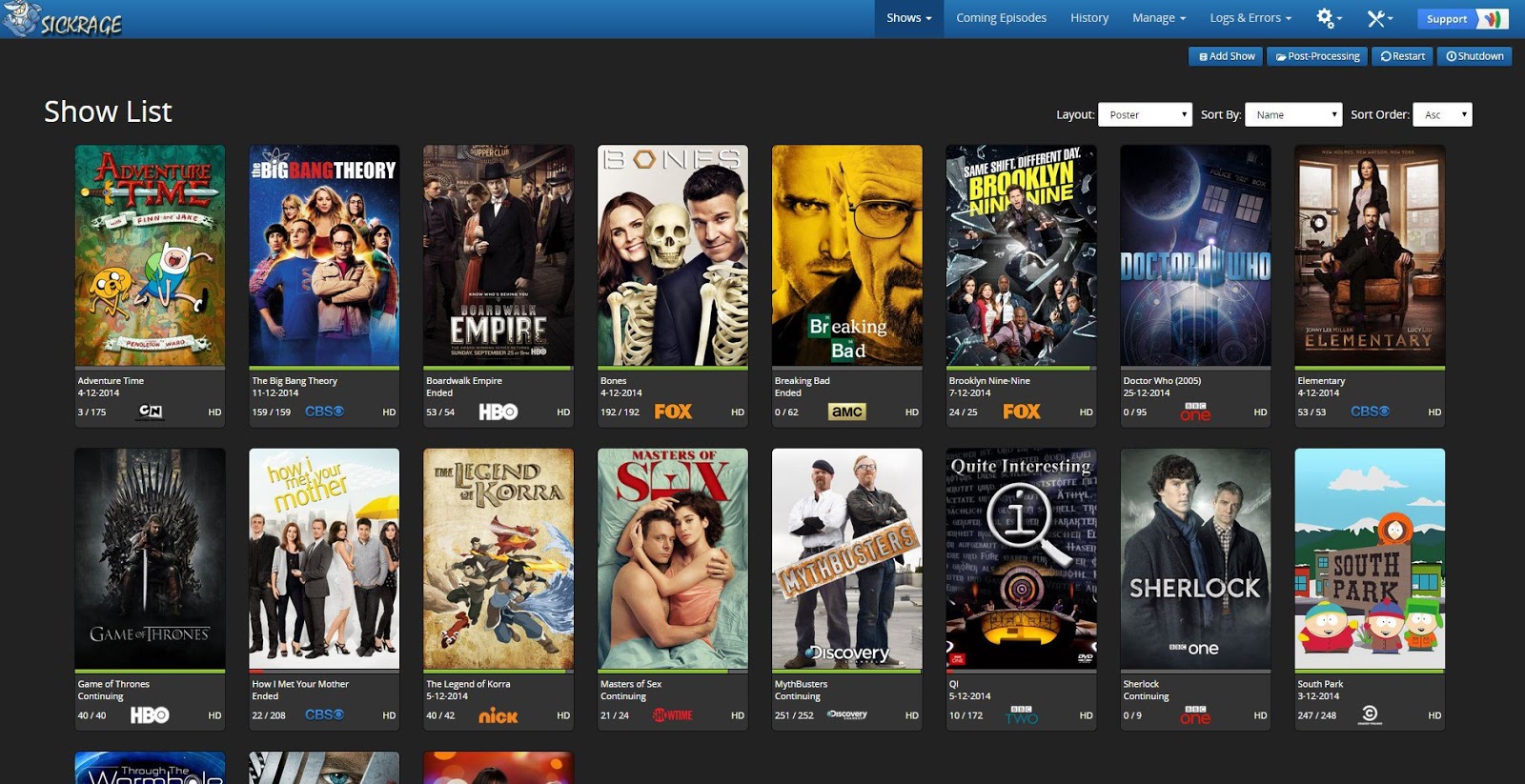 Automatizar descarga de series en OSMC con SickRage - Raspberry