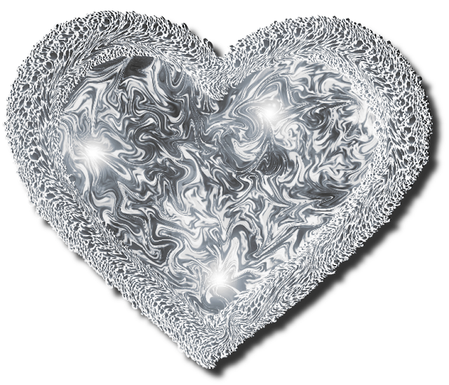 ForgetMeNot: silver hearts