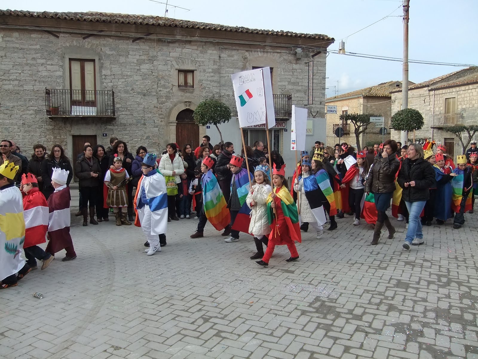 enna flash: Villapriolo-Carnevale all'insegna dell'Unità d'Italia