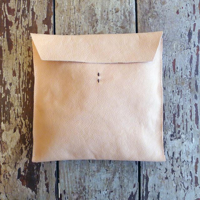Specialty Dry Goods: Products - Natural veggie tanned leather pouches, misc