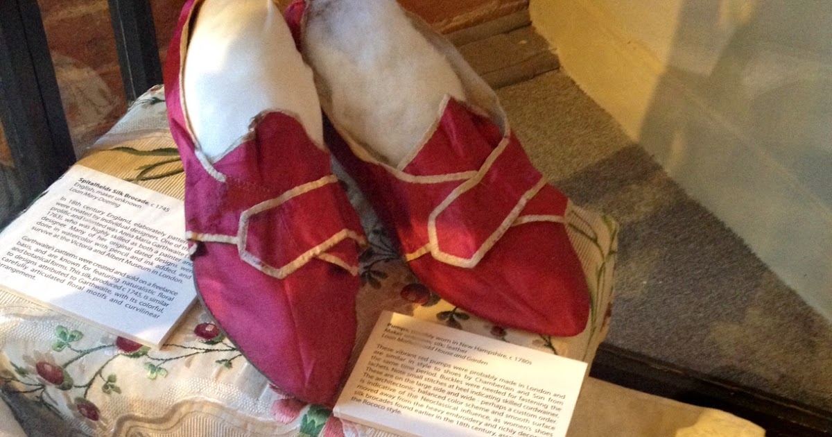 SilkDamask : More Red Georgian Shoes