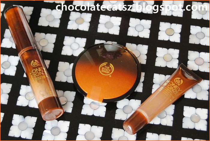 Chocolate Cats: The Body Shop Honey Bronze Make-Up Range