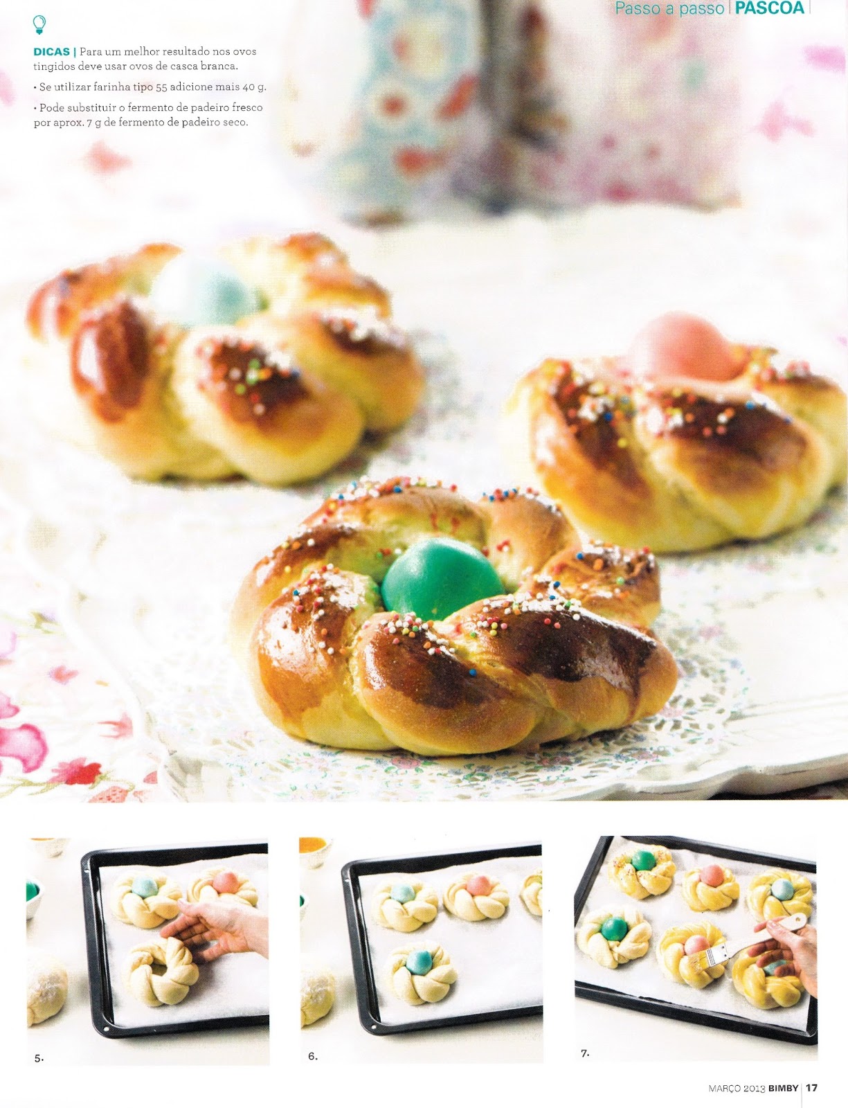 Mini Folares da Páscoa Bimby