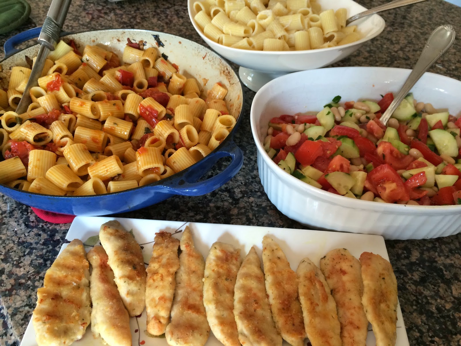 Renata's Kitchen Stories: How You Doin'? "Mezza-Mezza" Pasta