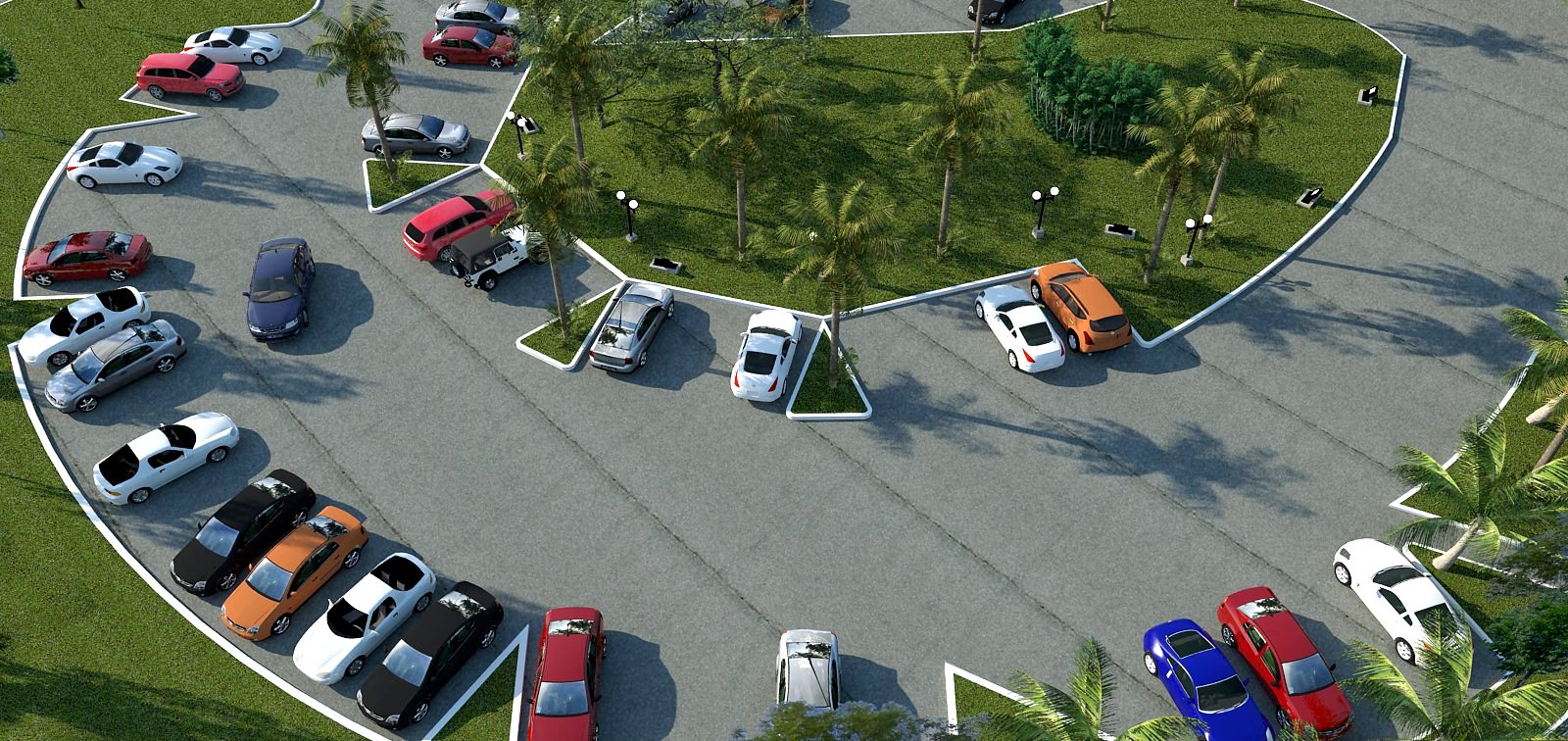 DESIGNS F.C.: Adecuacion parqueos (Country club)