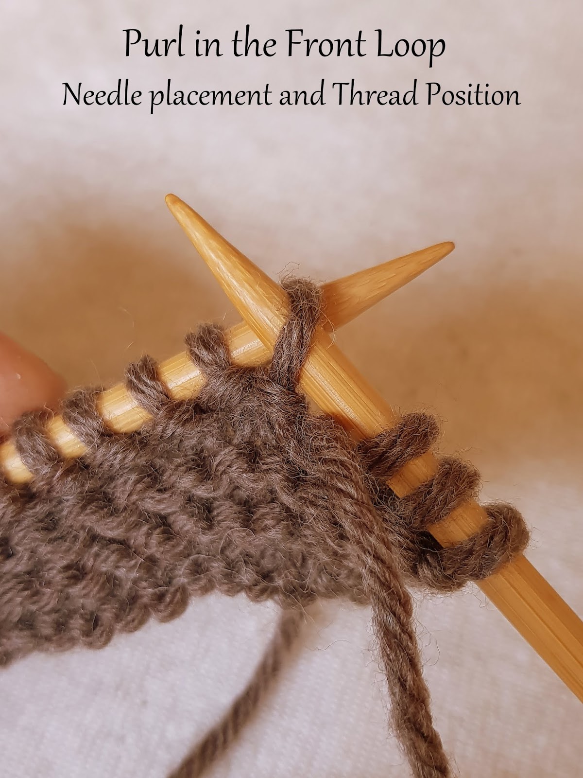 Royce's Hub: Knit and Purl through the Back Loop ( kbl & pbl )