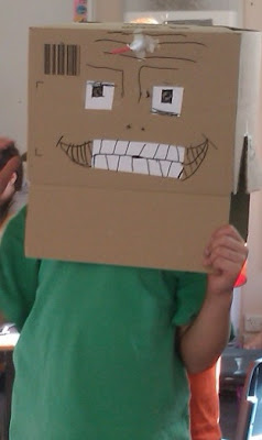 Activities for Kids: Box Masks