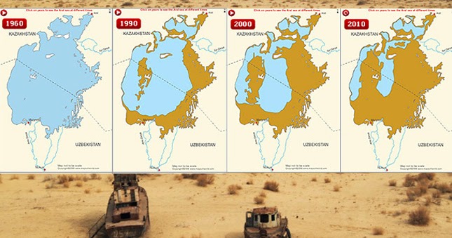 STUDIA E RAGIONA: IL LAGO D'ARAL