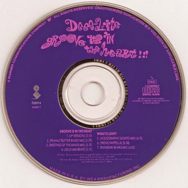 SERGIO DANCE HITS: CD SINGLE: DEEE LITE - GROOVE IS IN THE HEART/WHAT ...