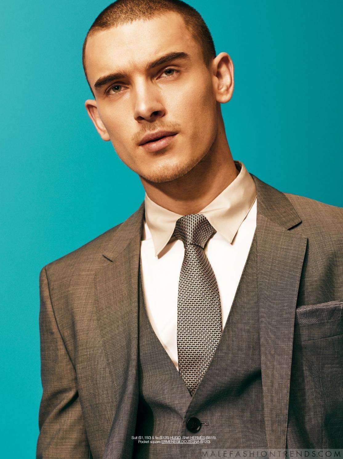 Adam Berg para Dress to Kill Magazine por Riley Stewart