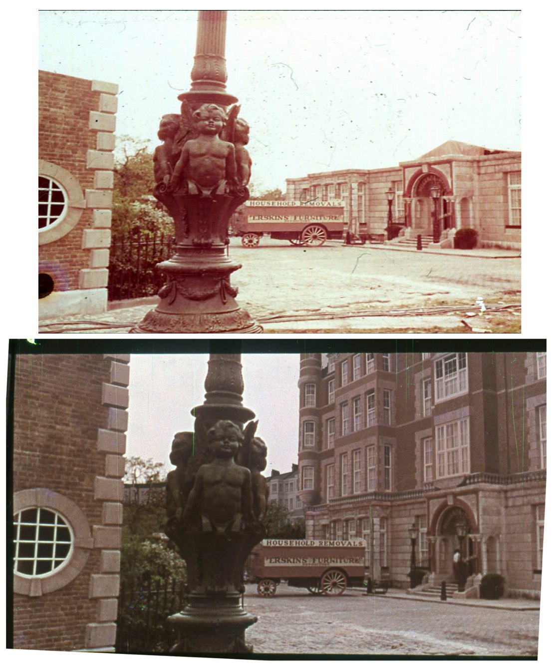 Matte Shot - a tribute to Golden Era special fx: Shepperton Studios