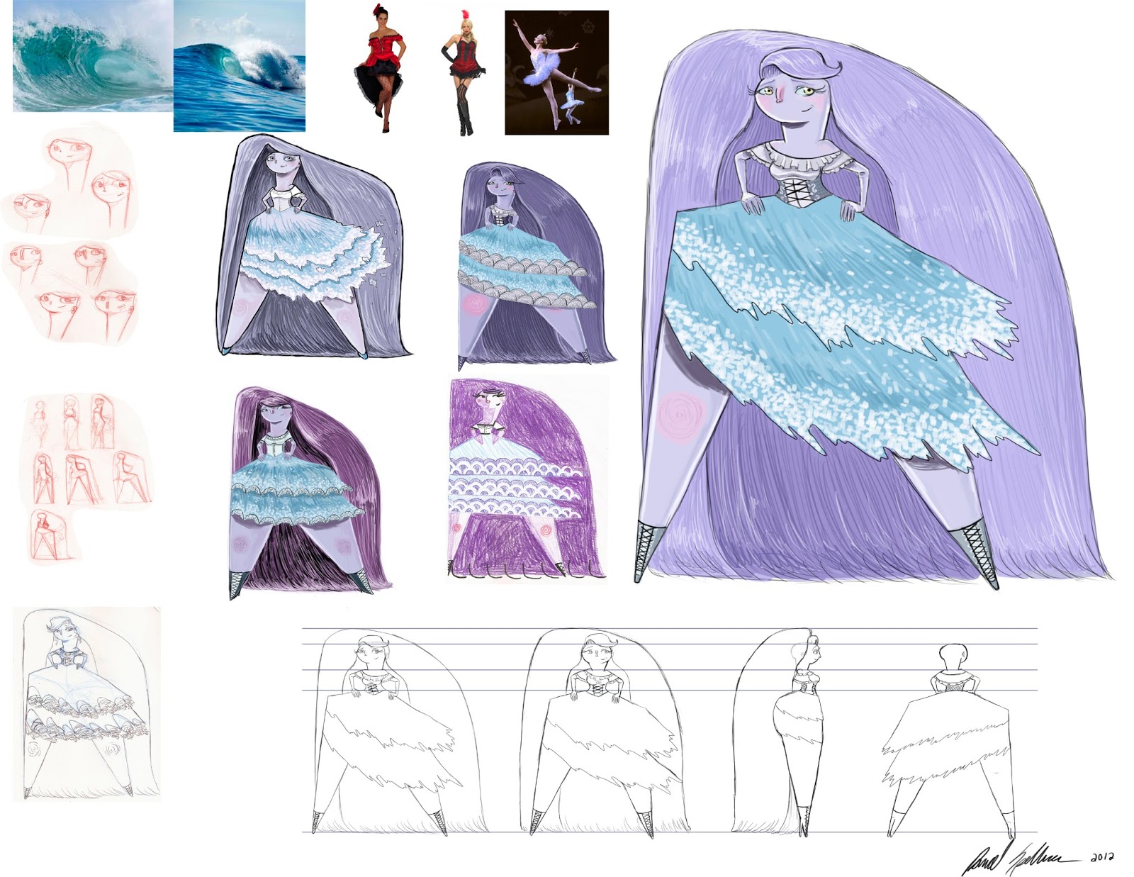 Daniel Spellman Art: Character Portfolio