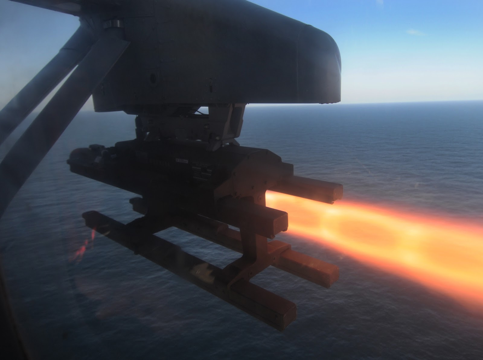 AGM-114K Hellfire Missile Fired From MH-60 Seahawk Helicopter | Global ...