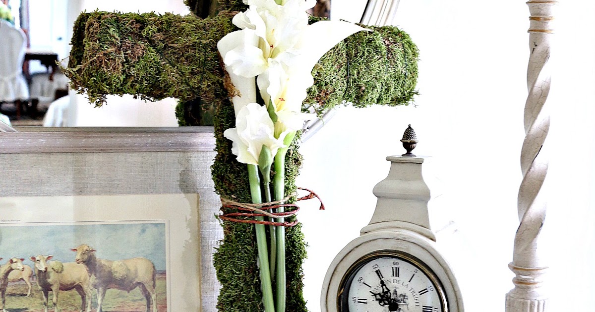 common ground : Moss Covered Cross in the Entry