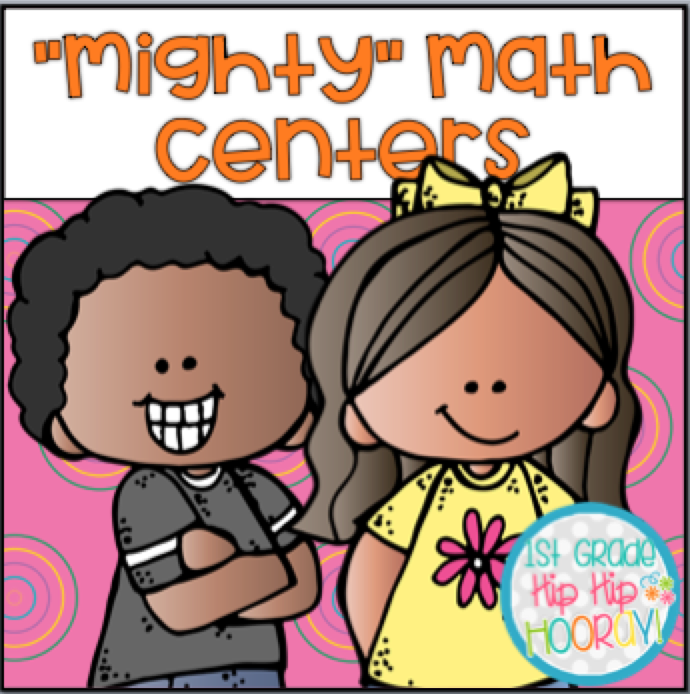 1st Grade Hip Hip Hooray!: Mighty Math Centers for Operations and ...