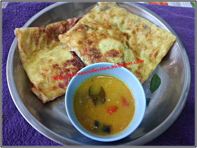 My Recipes: MURTABA ( STUFFED MEAT PARATHAS )