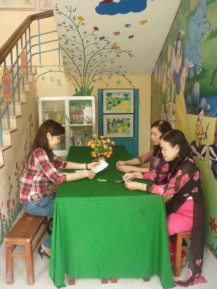 Thư viện trường TH Lê Thị Hồng Gấm: MỘT SỐ HÌNH ẢNH XÂY DỰNG THƯ VIỆN ...